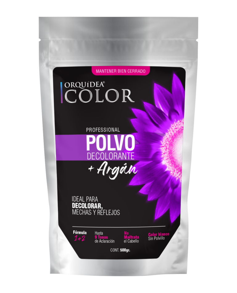 Polvo Decolorante + Argán – Orquídea Cosmética Professional